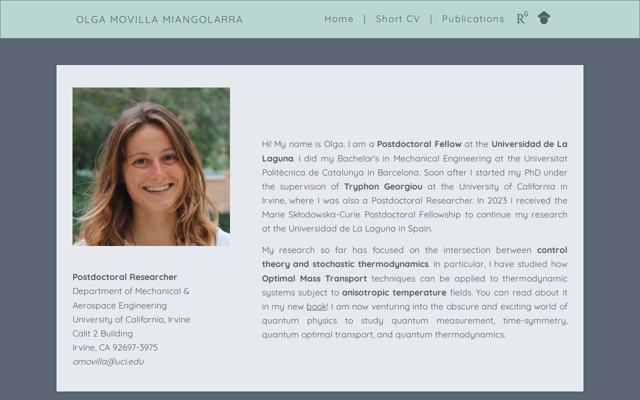 Olga Movilla Miangolarra's webpage